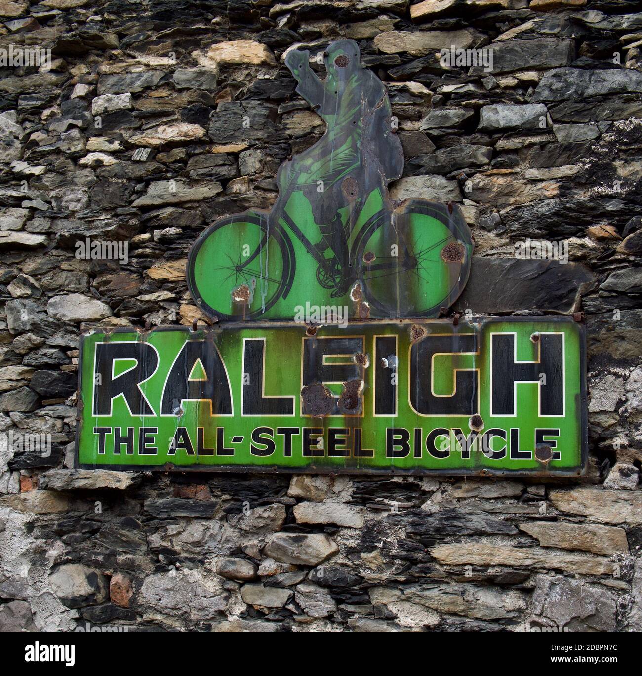 Raleigh bicycles sign hi-res stock photography and images - Alamy