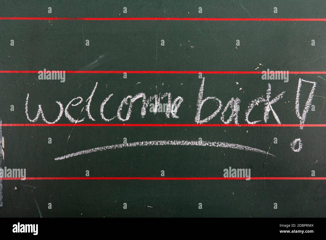 Welcome back banner hi-res stock photography and images - Alamy