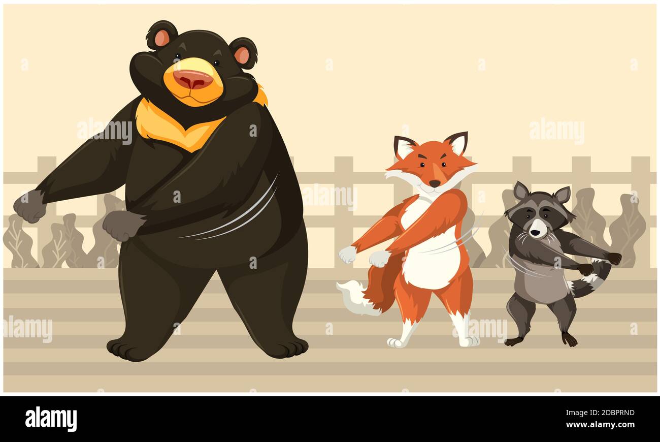 Moving Dancing Animals