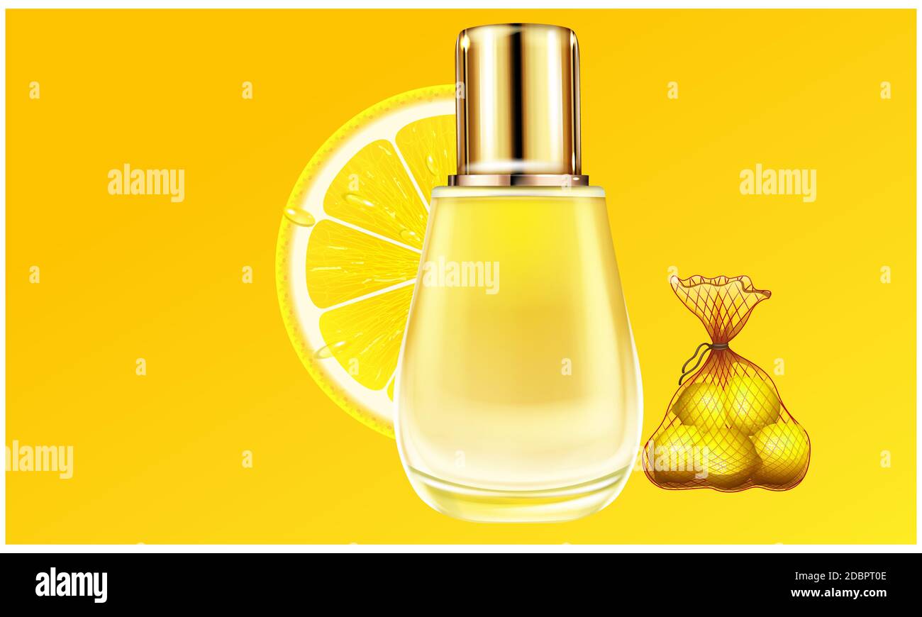 Mock up illustration lemon hi-res stock photography and images - Alamy