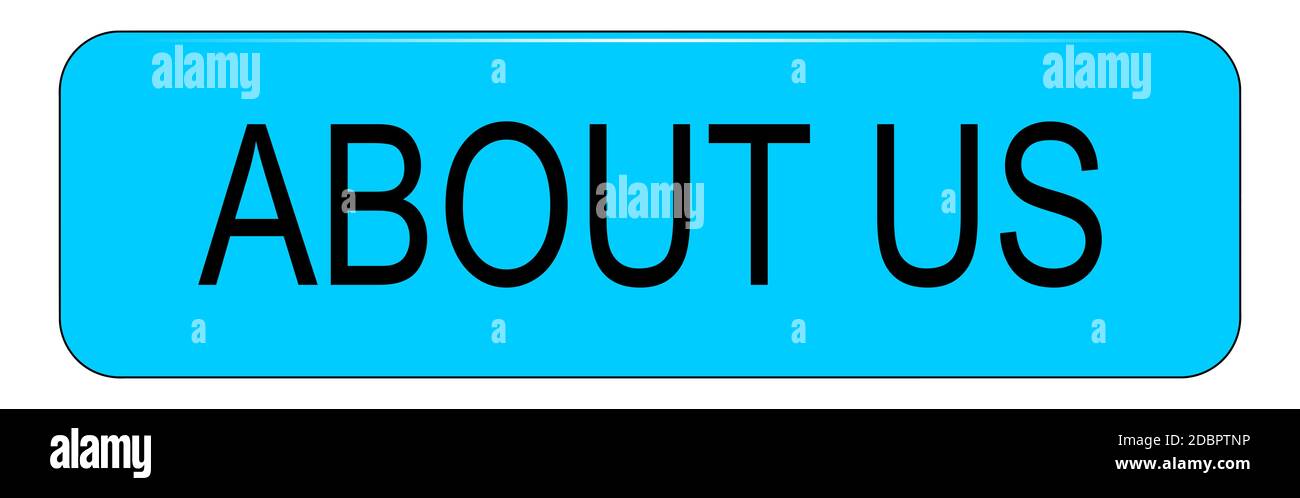 blue About us Button on white backround â€“ illustration Stock Photo ...
