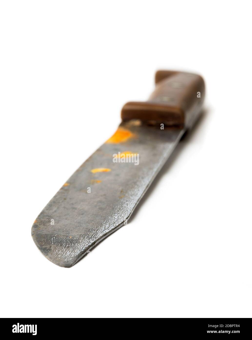 Knife old blade side view Cut Out Stock Images & Pictures - Alamy