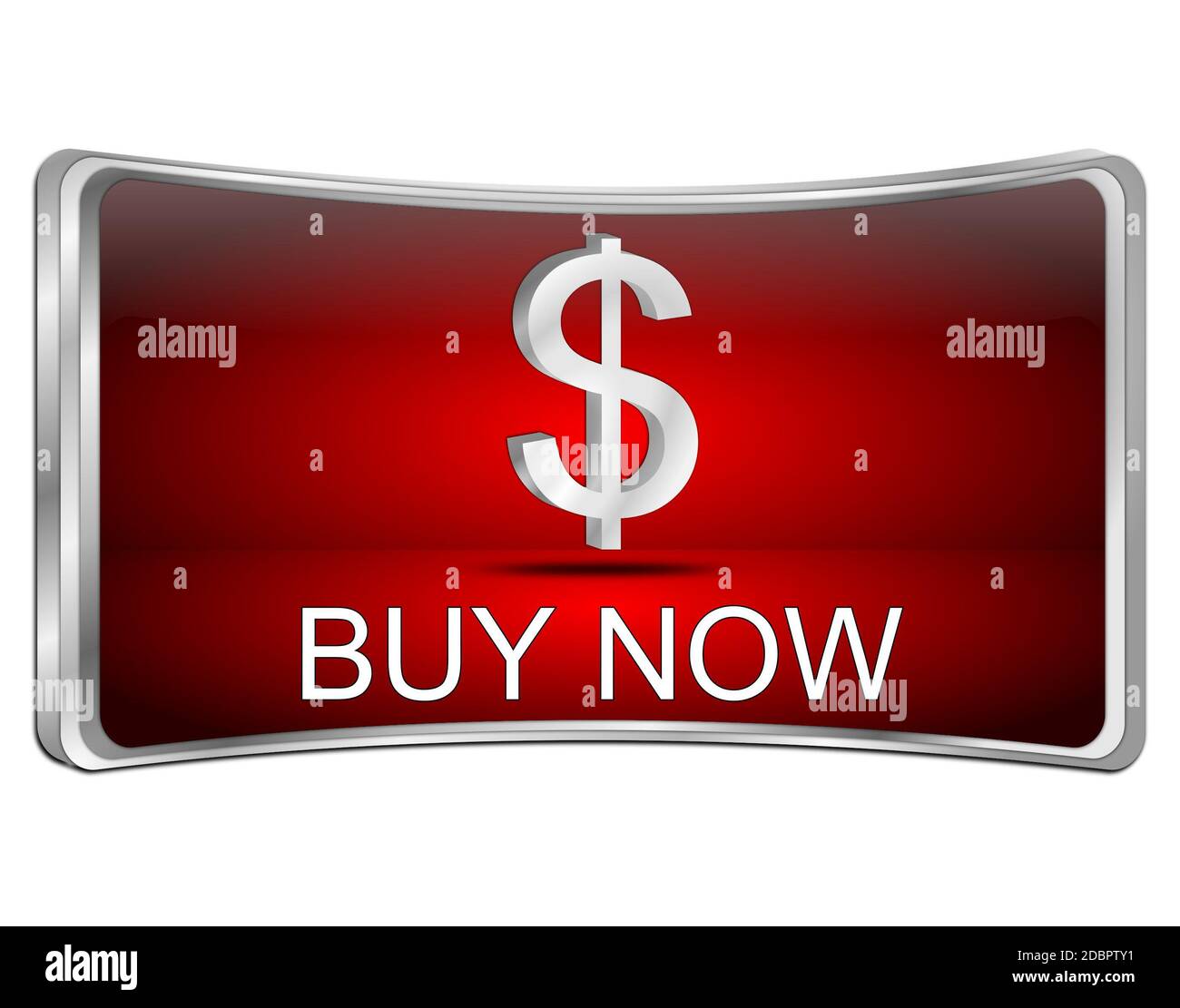 red Buy now Button with Dollar symbol - 3D illustration Stock Photo - Alamy
