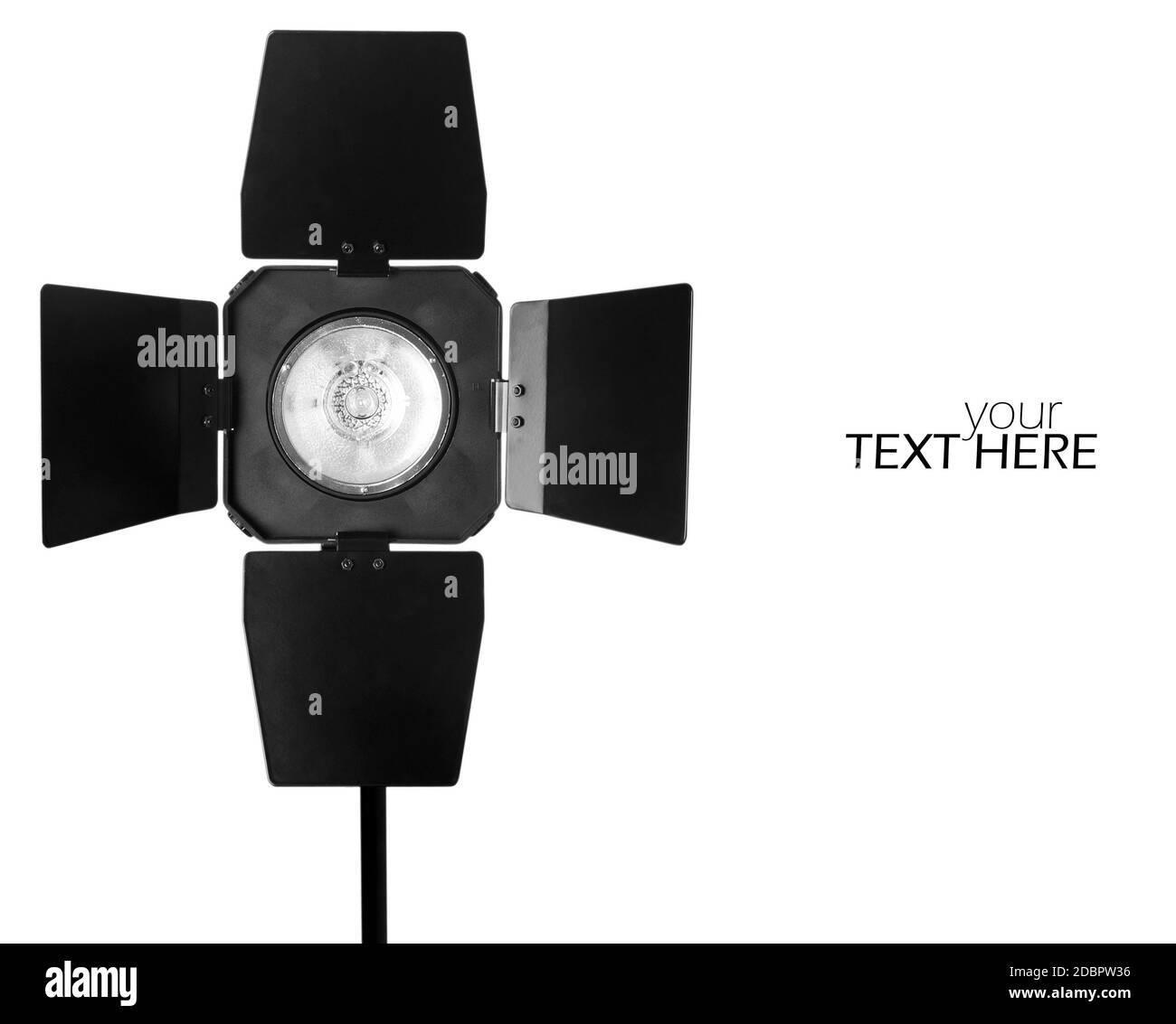 Studio photography setup Black and White Stock Photos & Images - Alamy