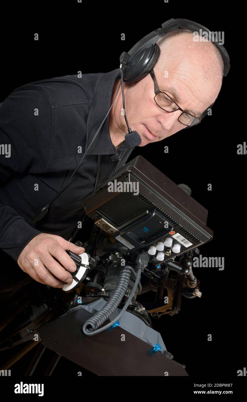 Cameraman standing hi-res stock photography and images - Alamy