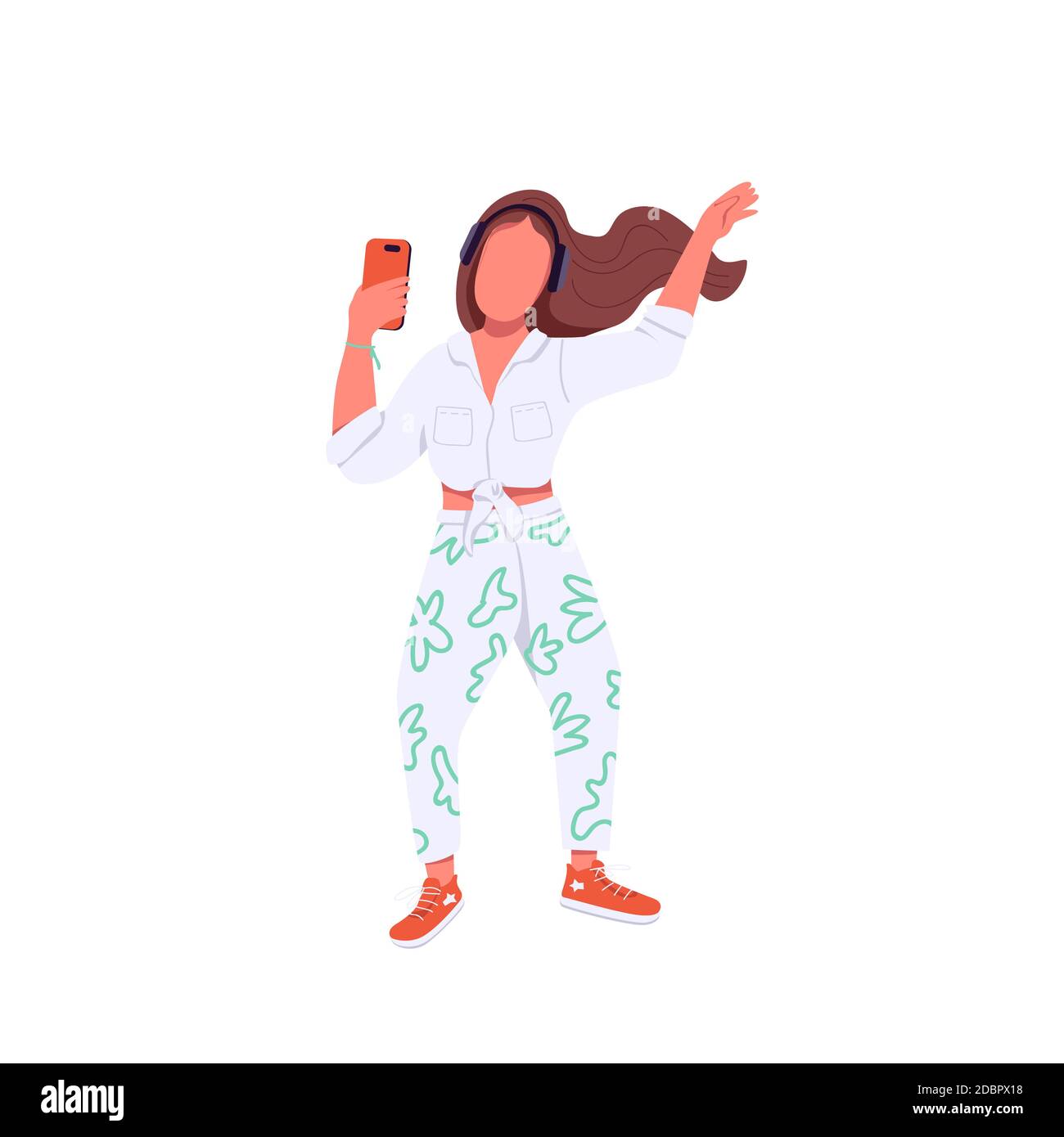 Gen z cartoon Cut Out Stock Images & Pictures - Alamy