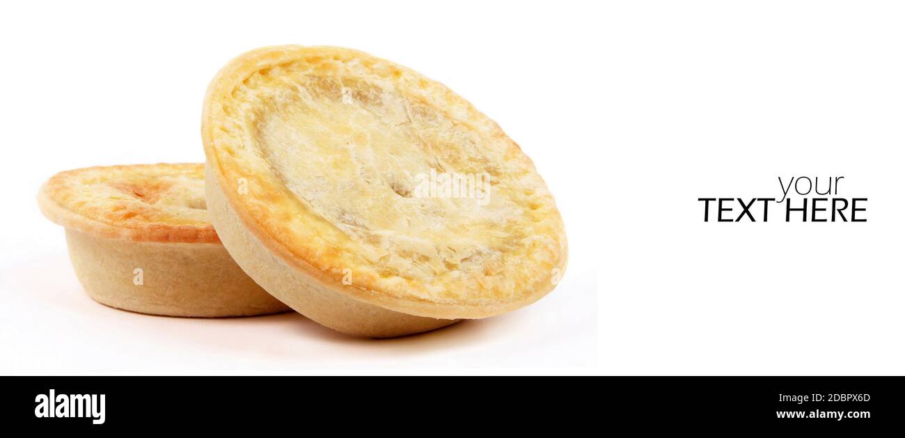 Meat pie with the copy space Stock Photo - Alamy