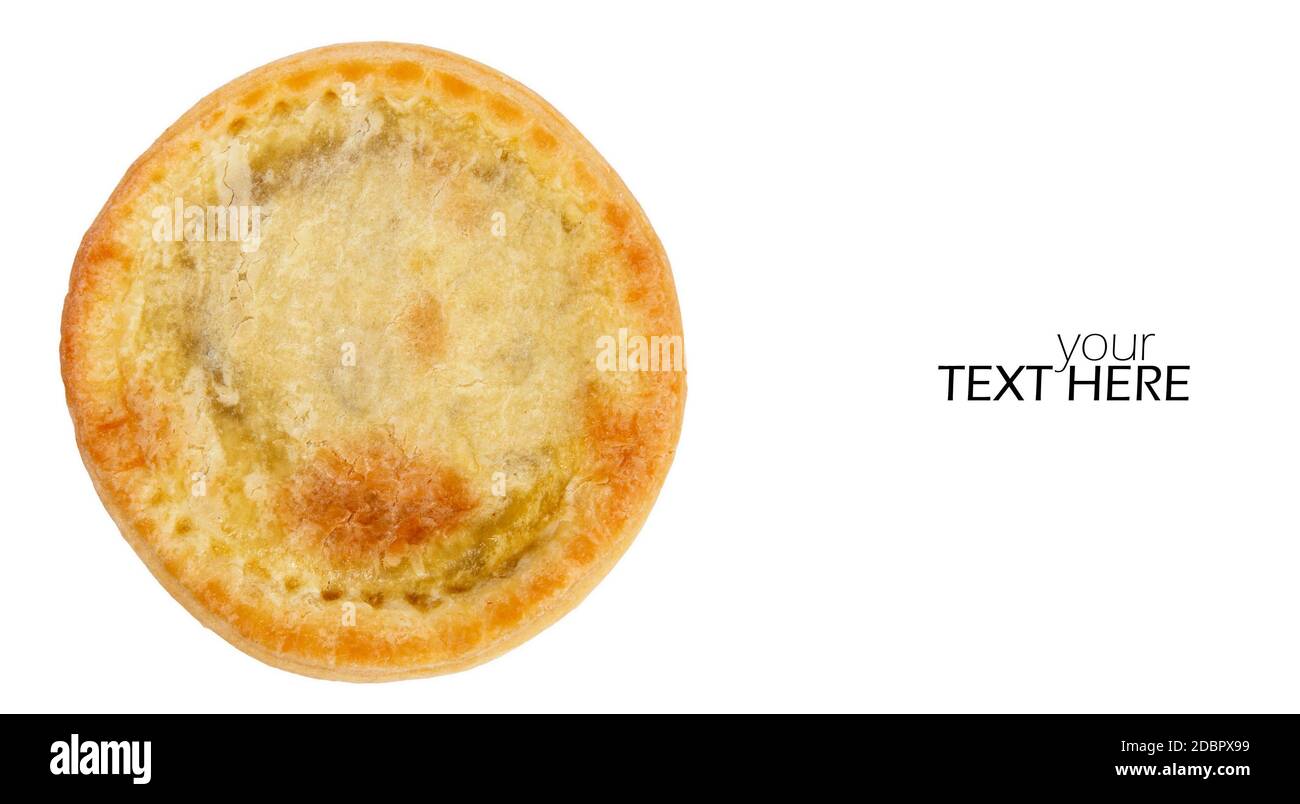 Meat pie with the copy space Stock Photo - Alamy