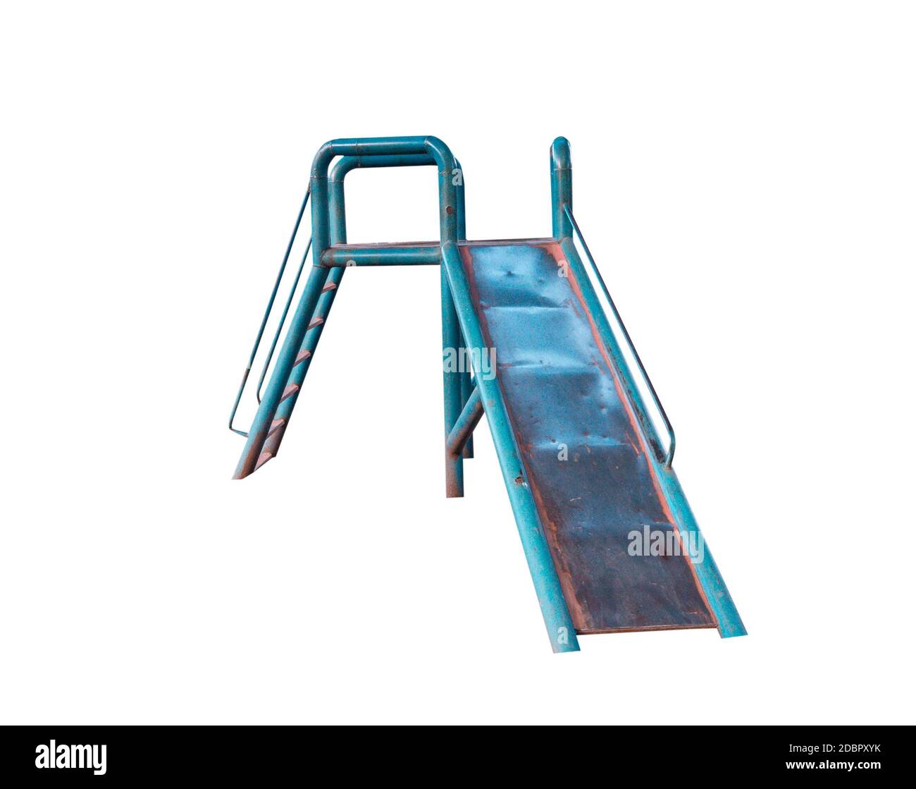 Children playground isolated on white Stock Photo - Alamy
