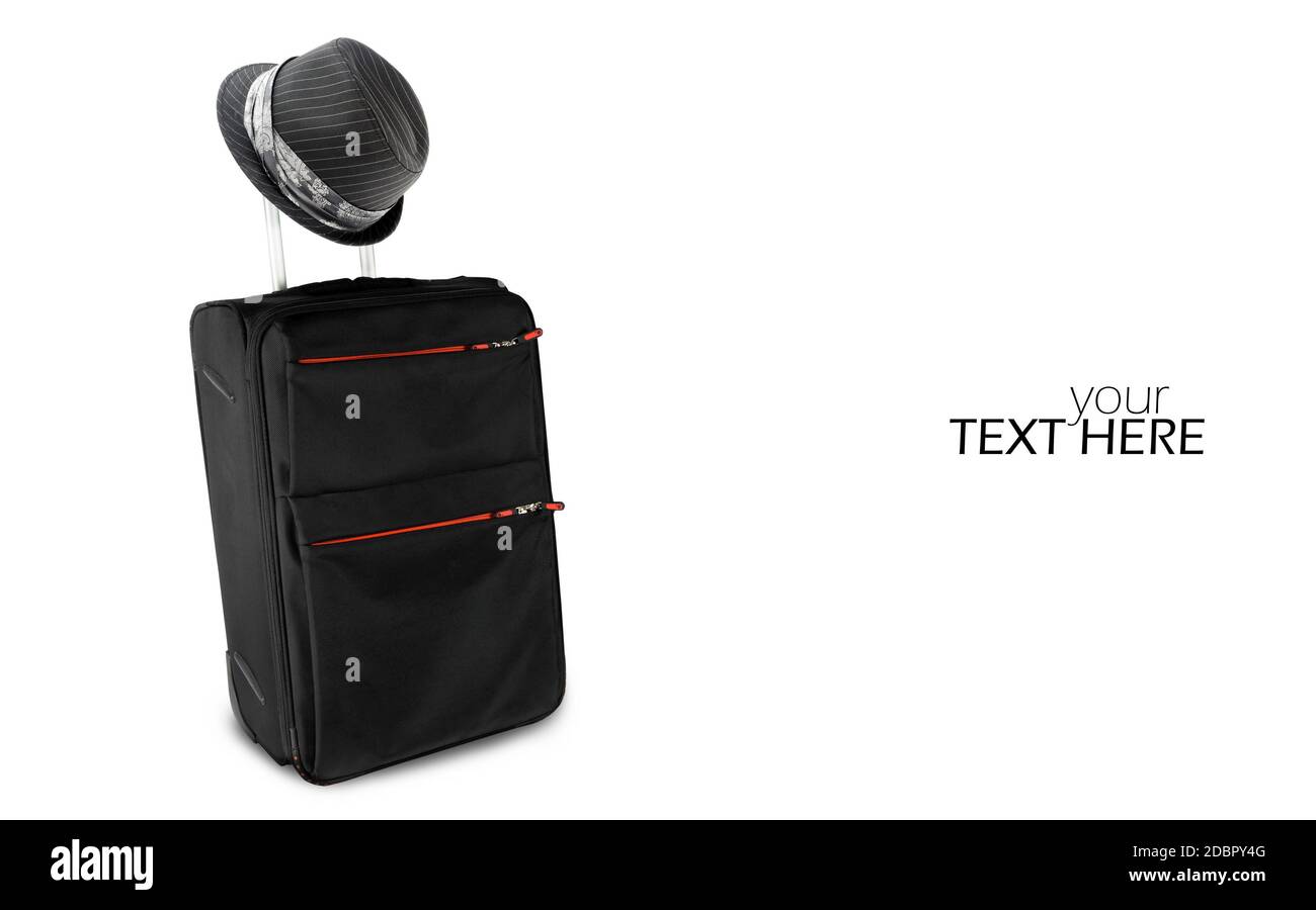 Minimal white suitcase Cut Out Stock Images & Pictures - Alamy