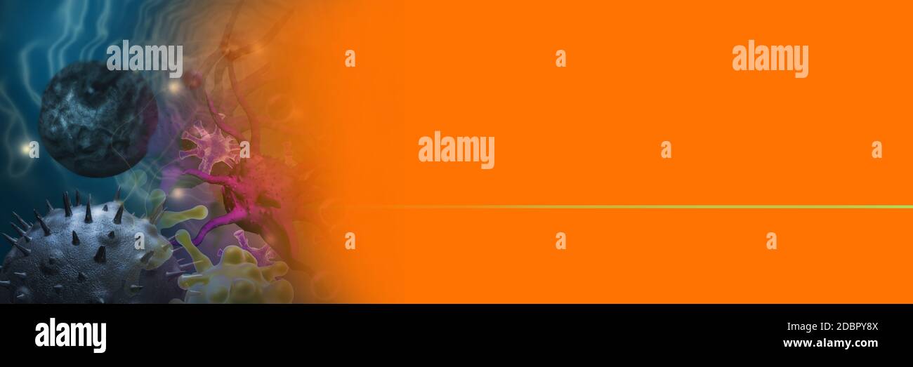 Digital 3d illustration of cancer cells in human body Stock Photo - Alamy