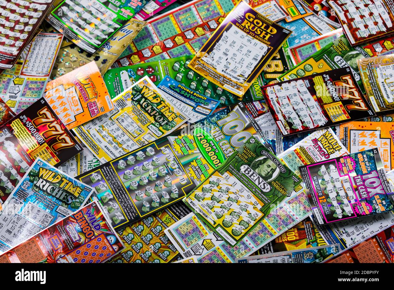 National lottery instant win games hi-res stock photography and images ...