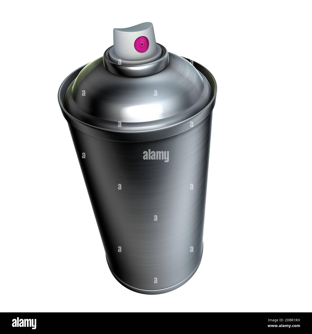 3D render of graffiti spraycan over white Stock Photo - Alamy
