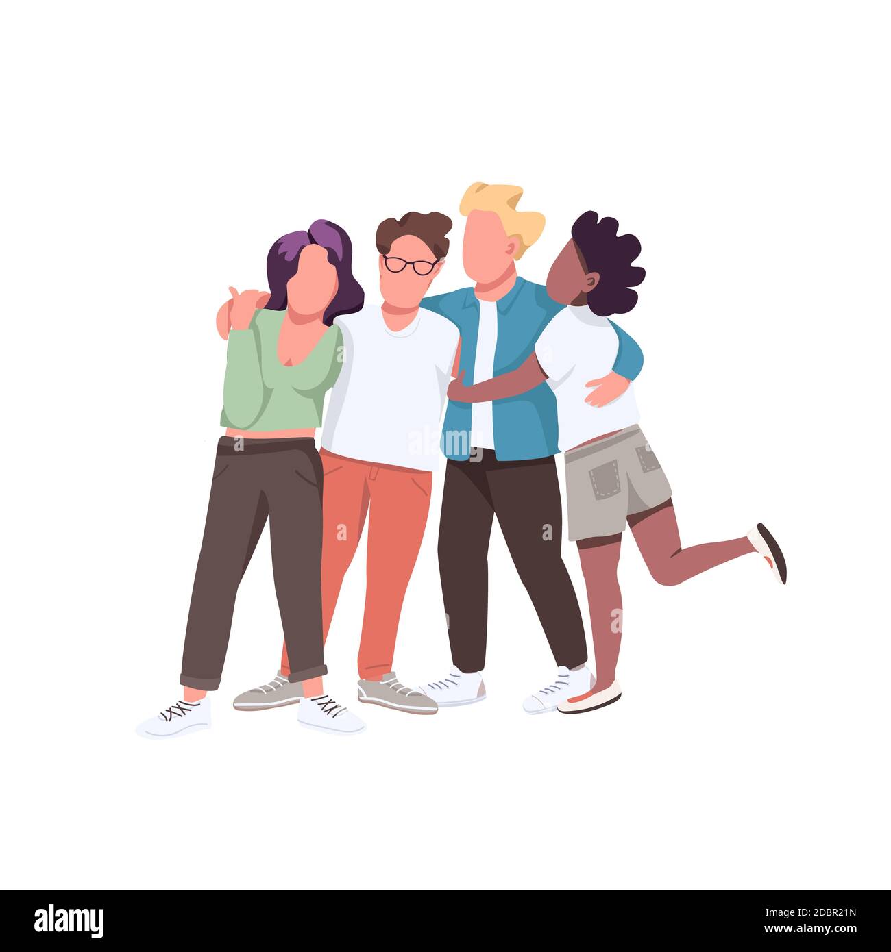 Multi racial multiracial Cut Out Stock Images & Pictures - Alamy