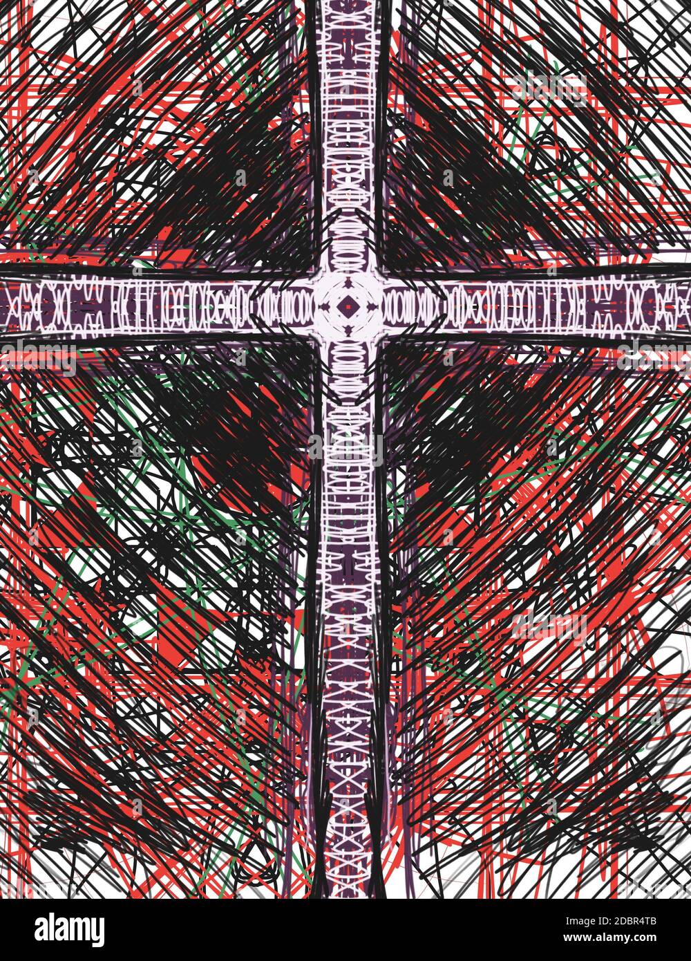 Hand drawing element made in 2d software Stock Photo - Alamy