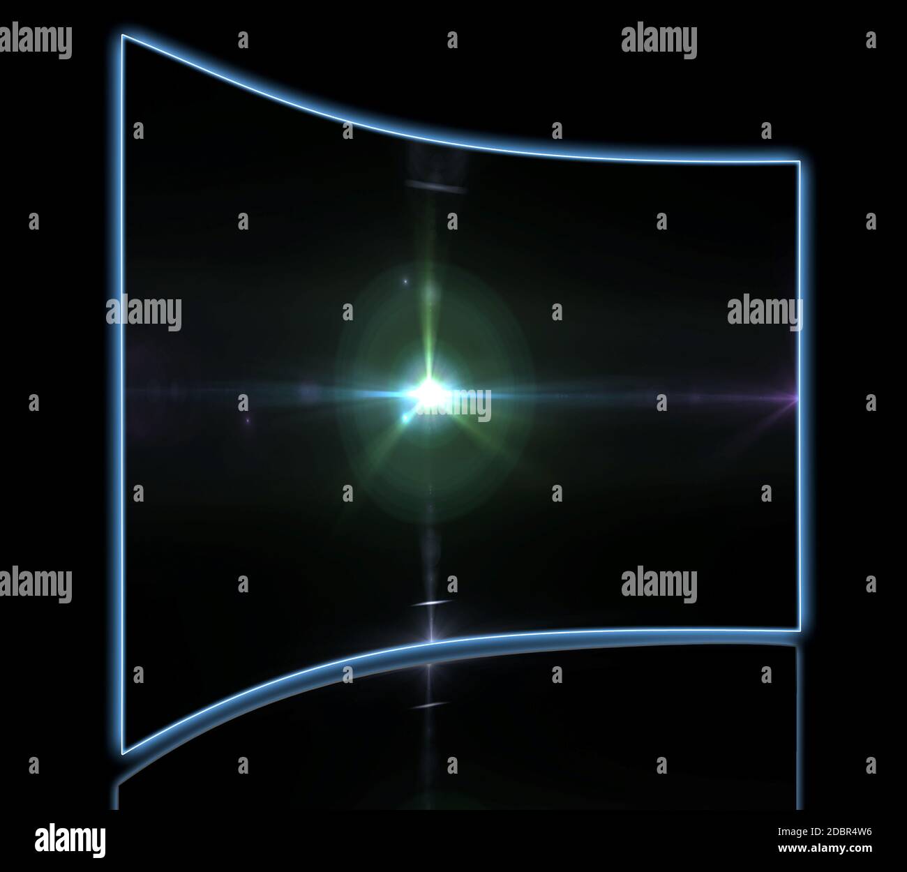 Animation optical lens flare effect hi-res stock photography and images ...