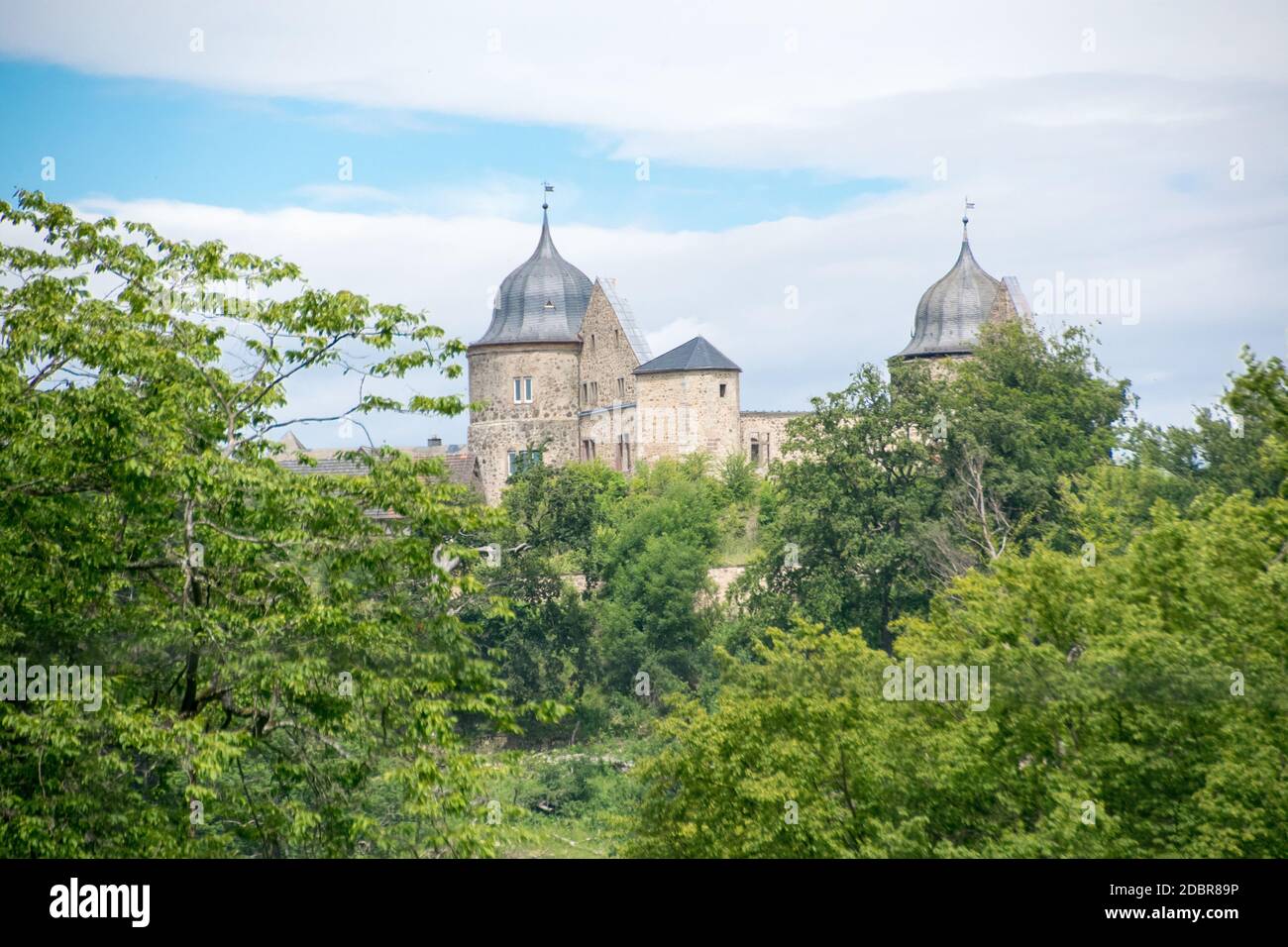 Sababurg im Reinhardswald in Nordhessen Stock Photo - Alamy