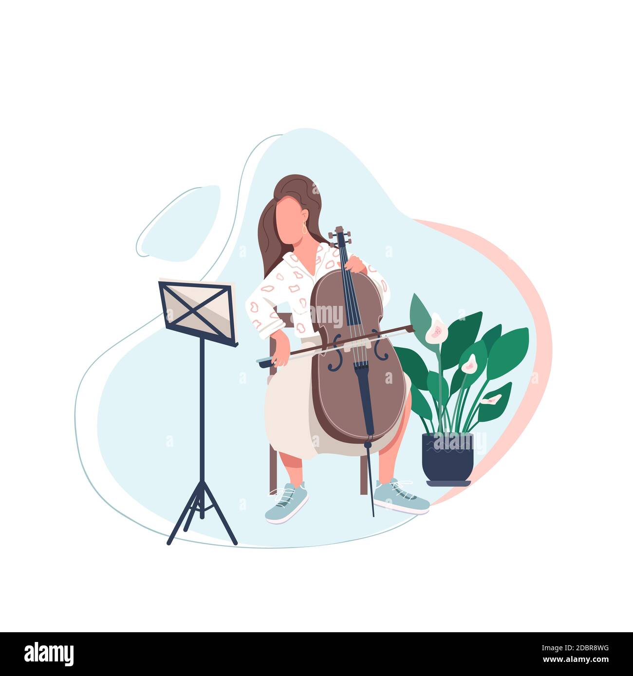 Cello clipart hi-res stock photography and images - Alamy