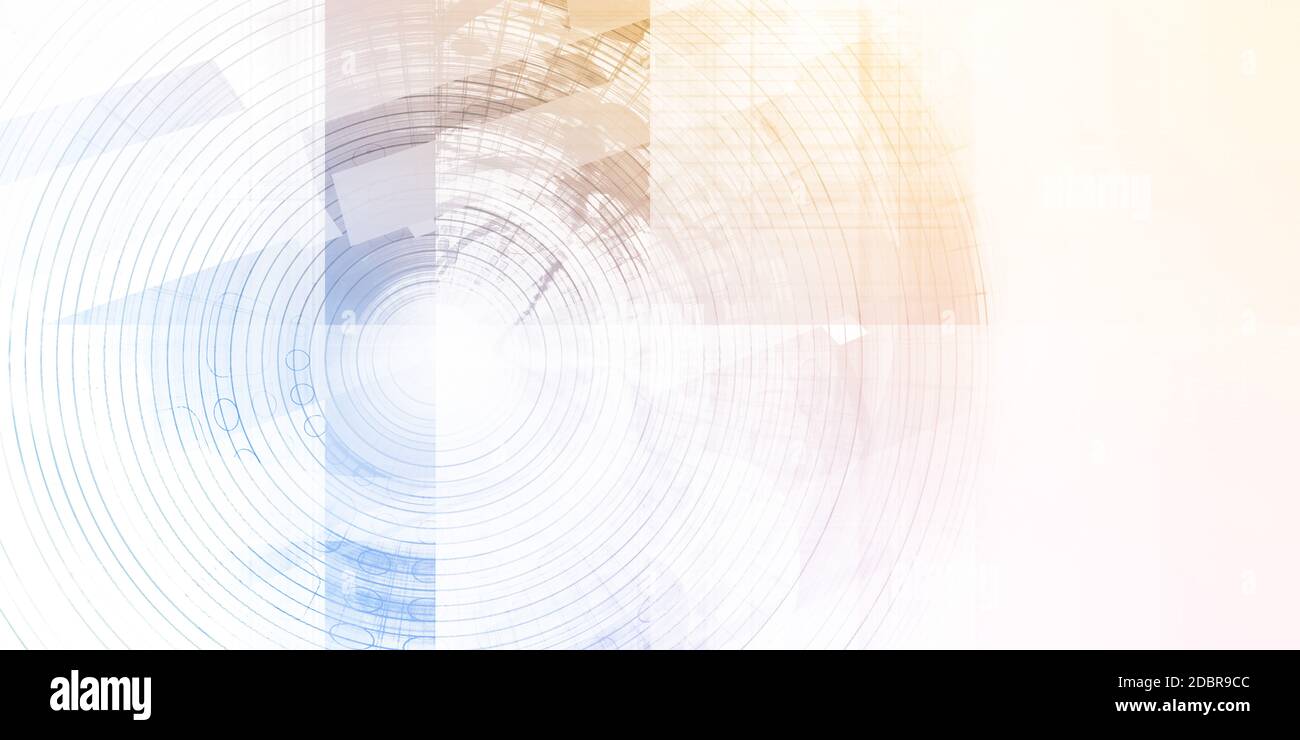 Technology Network with a Data Grid System Stock Photo - Alamy