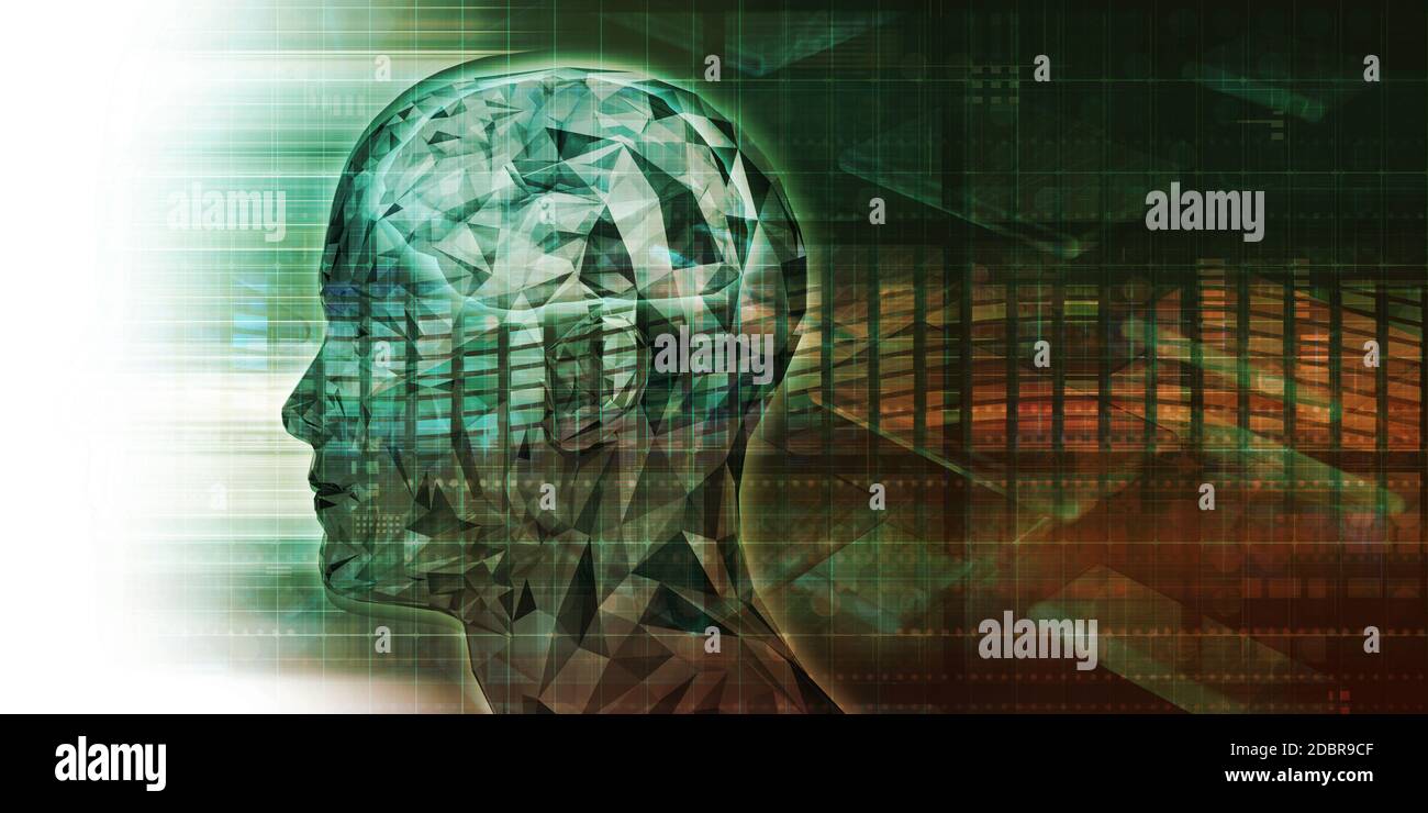 Brain Processor of a Human Mind and Memory Concept Stock Photo - Alamy