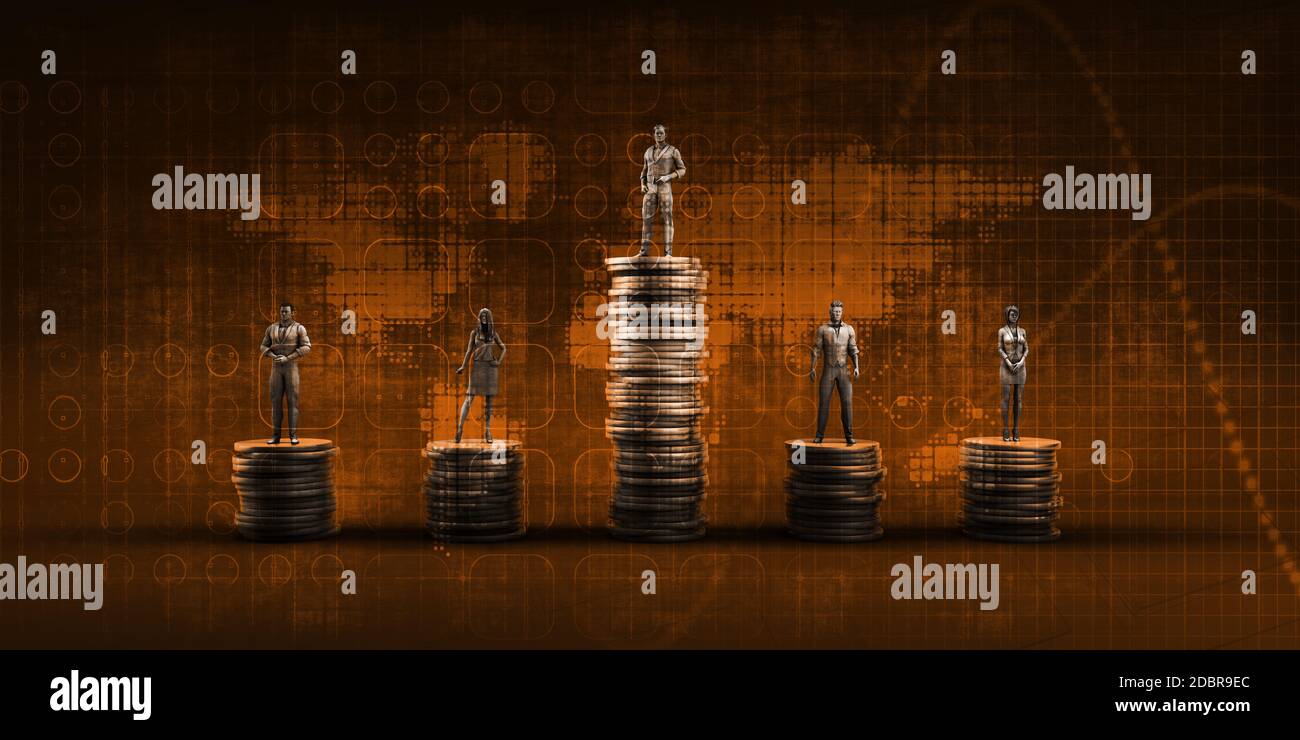 Business Team Chart Performance and Teamwork Concept Stock Photo - Alamy
