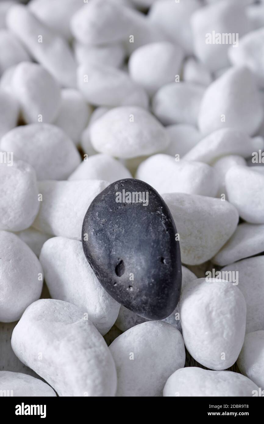 A studio photo of white river rocks Stock Photo - Alamy
