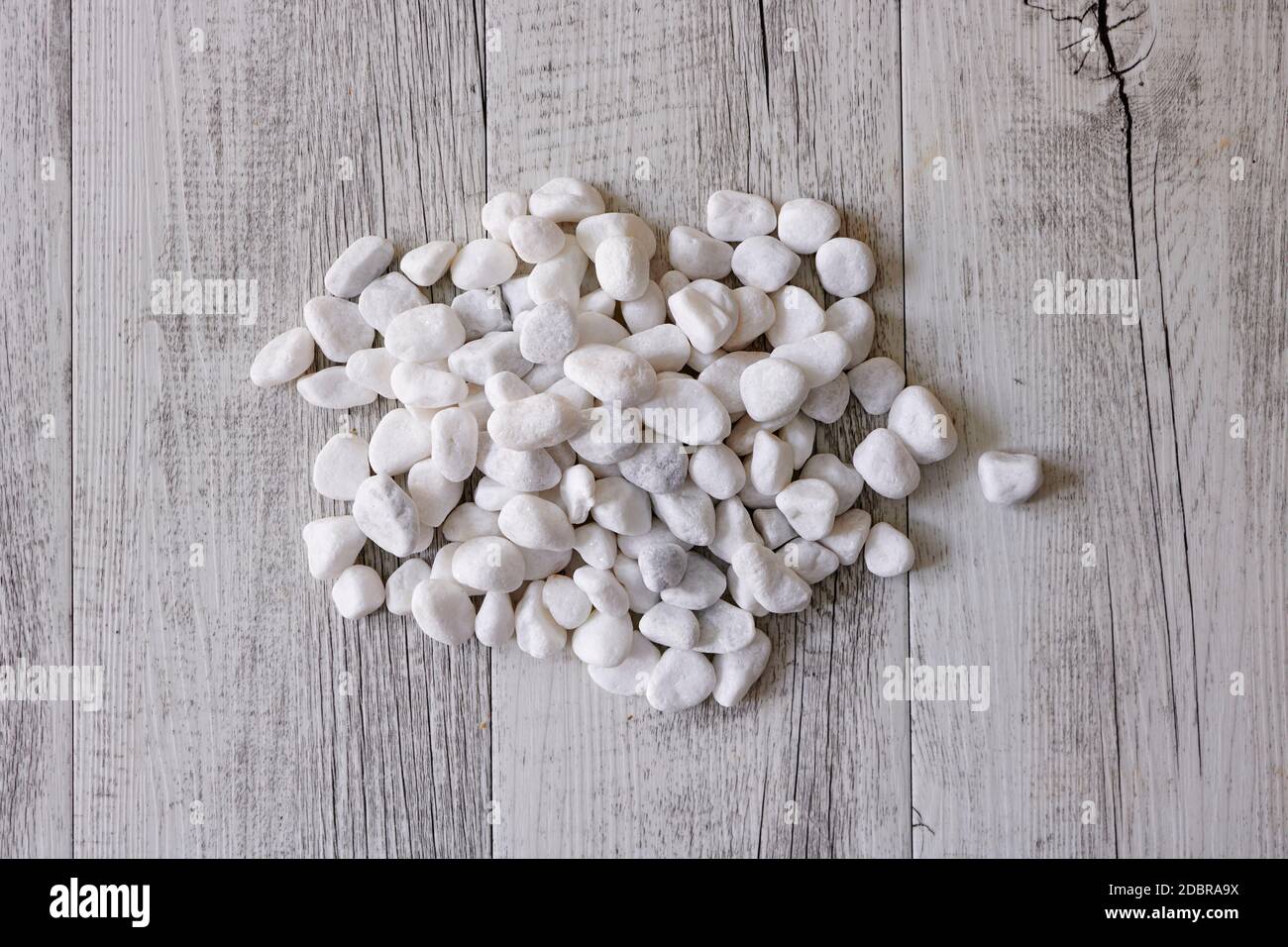 A studio photo of white river rocks Stock Photo - Alamy