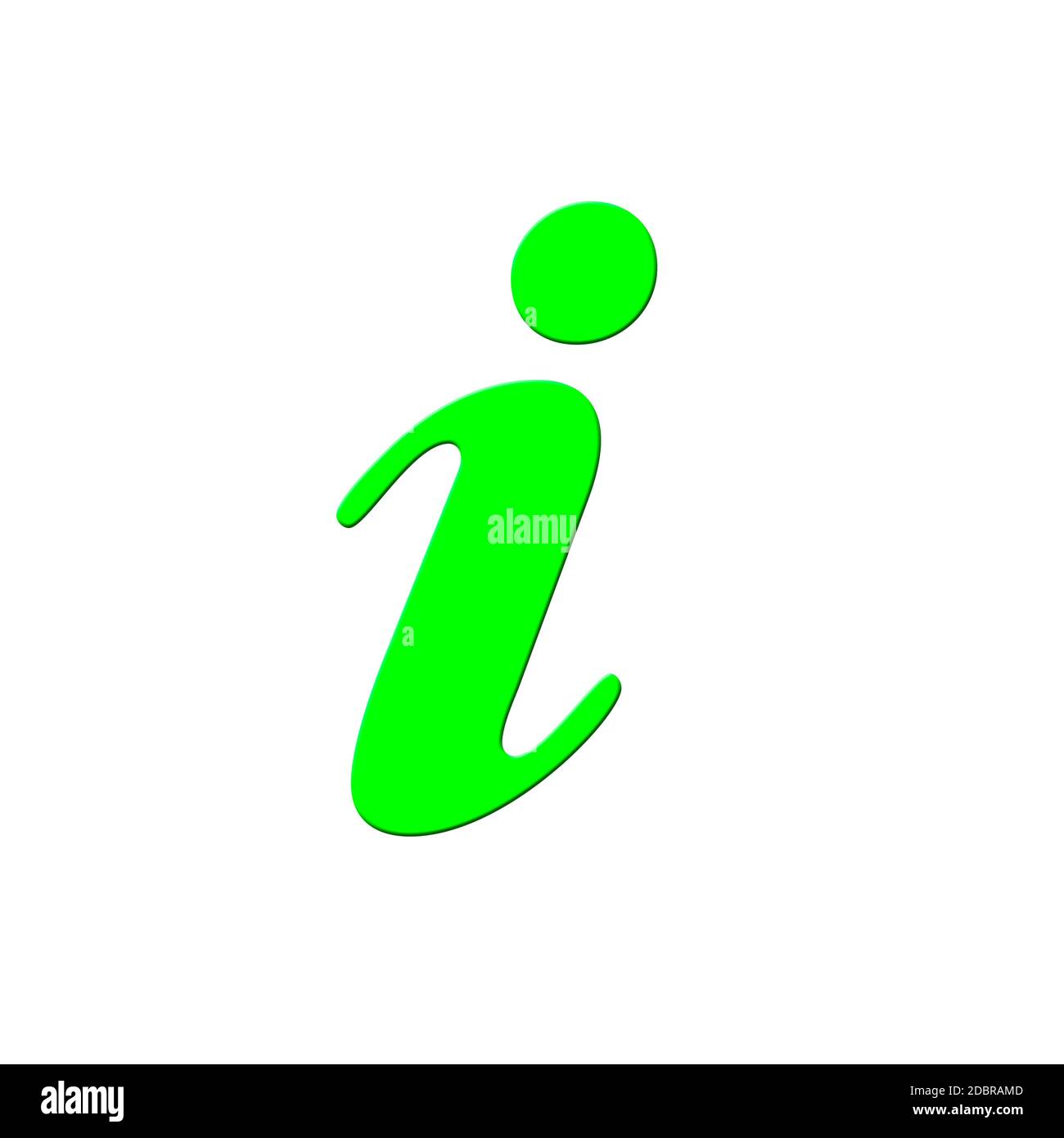 Info button - icon Stock Photo - Alamy