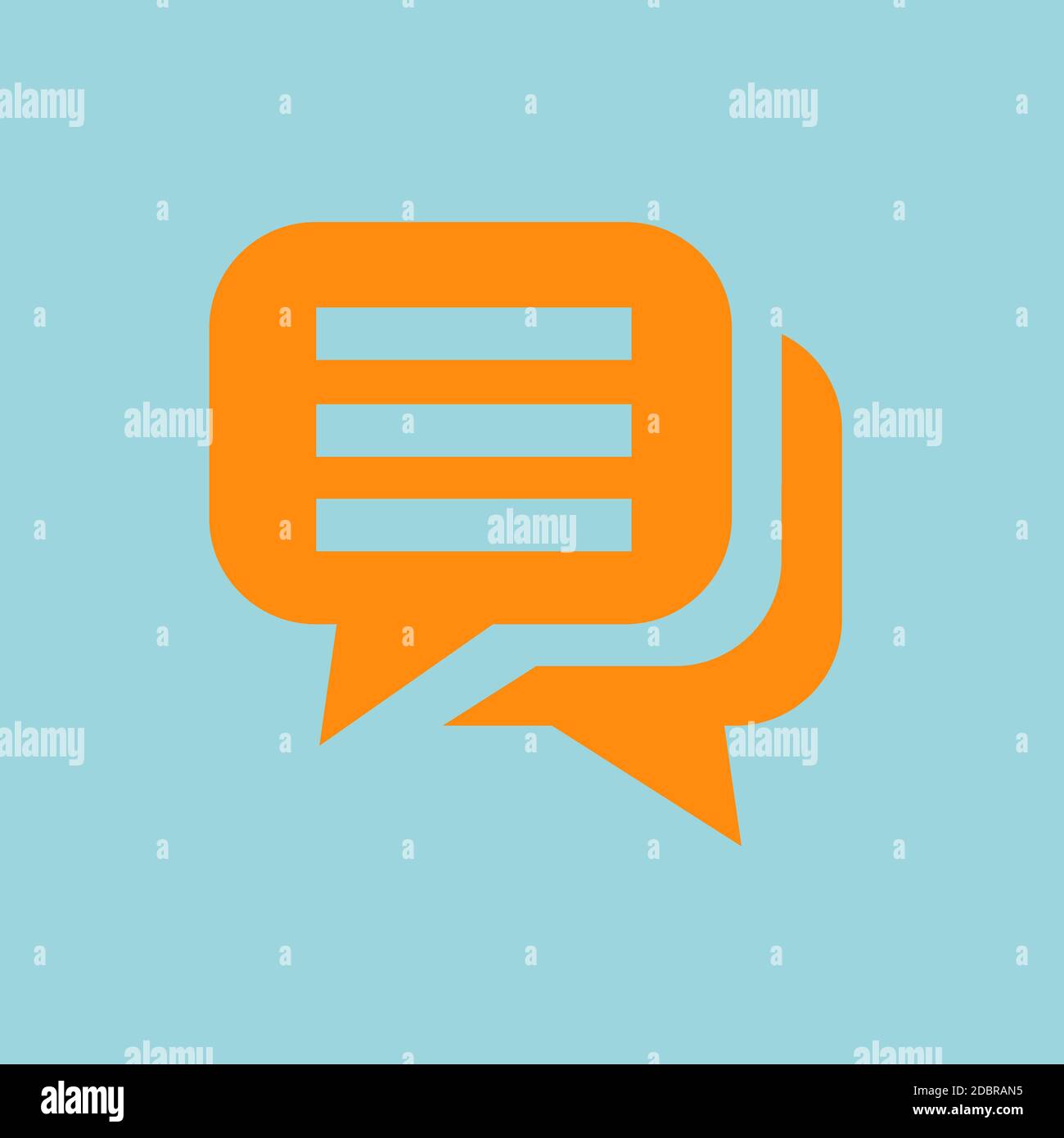 communicaton symbol - icon Stock Photo - Alamy