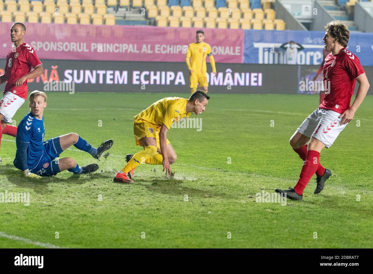 Ploiesti, Romania. 17th Nov, 2020. Ionut Costache #20 of Romania after ...