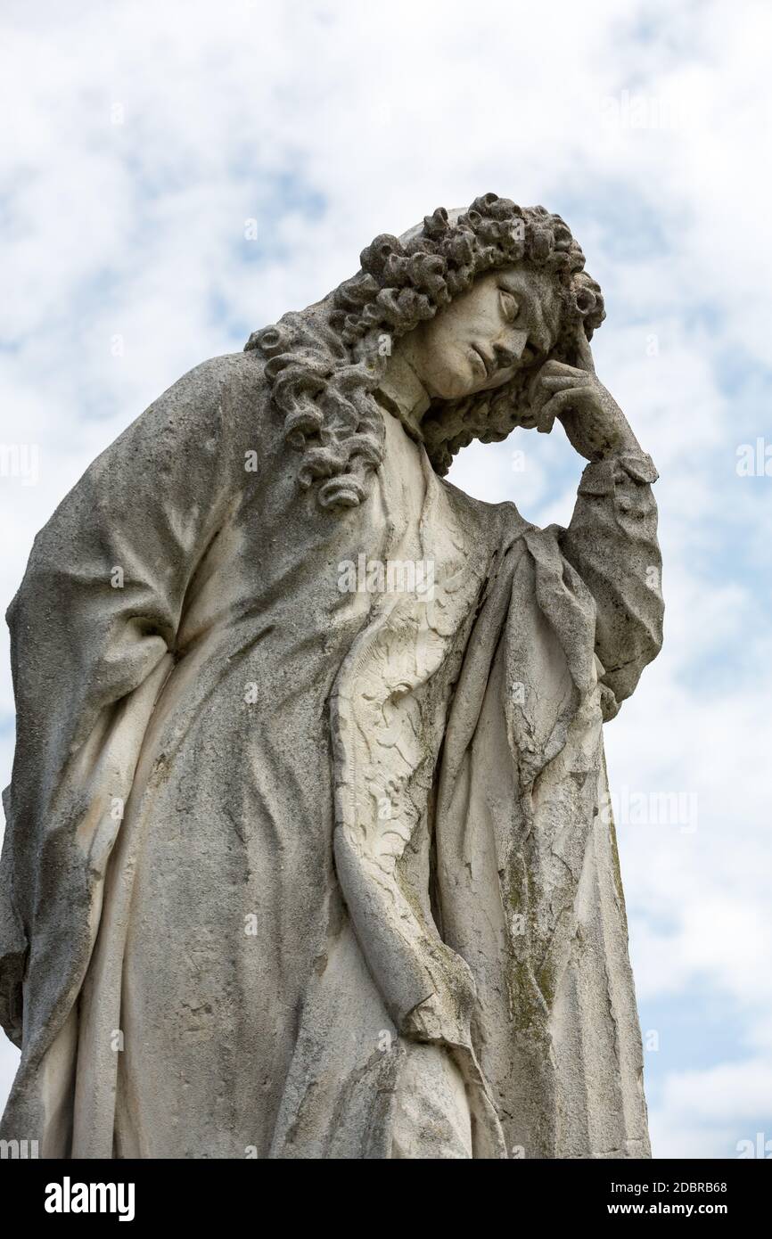 Statue on Piazza of Prato della Valle, Padua, Italy Stock Photo - Alamy