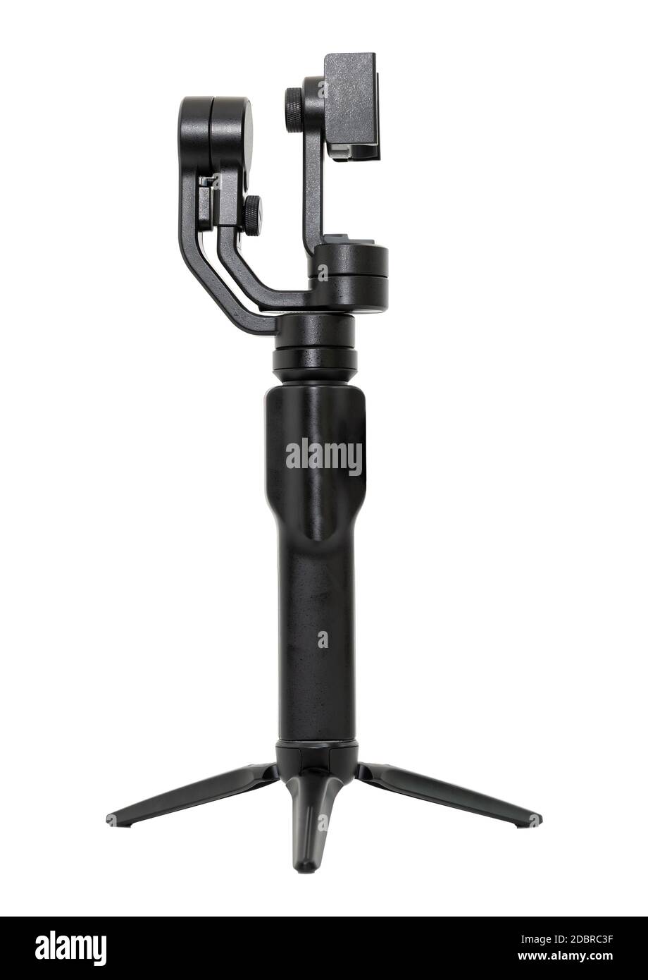 Gimbal stabilization system with 3-axis gimbals on a white background ...