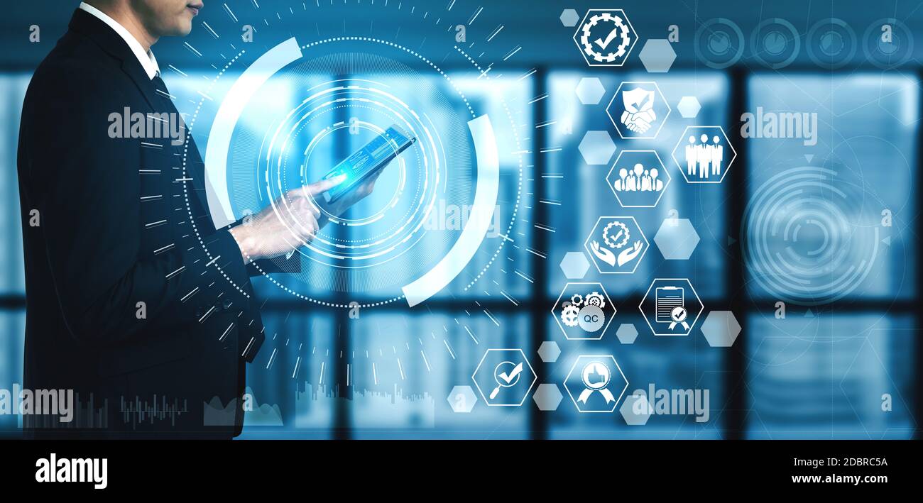 Quality Assurance and Quality Control Concept - Modern graphic ...