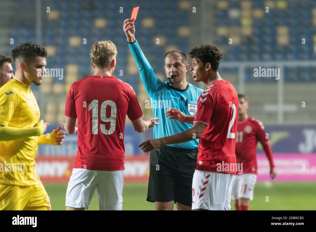 Ploiesti, Romania. 17th Nov, 2020. George Vadachkoria (GEO) the game ...