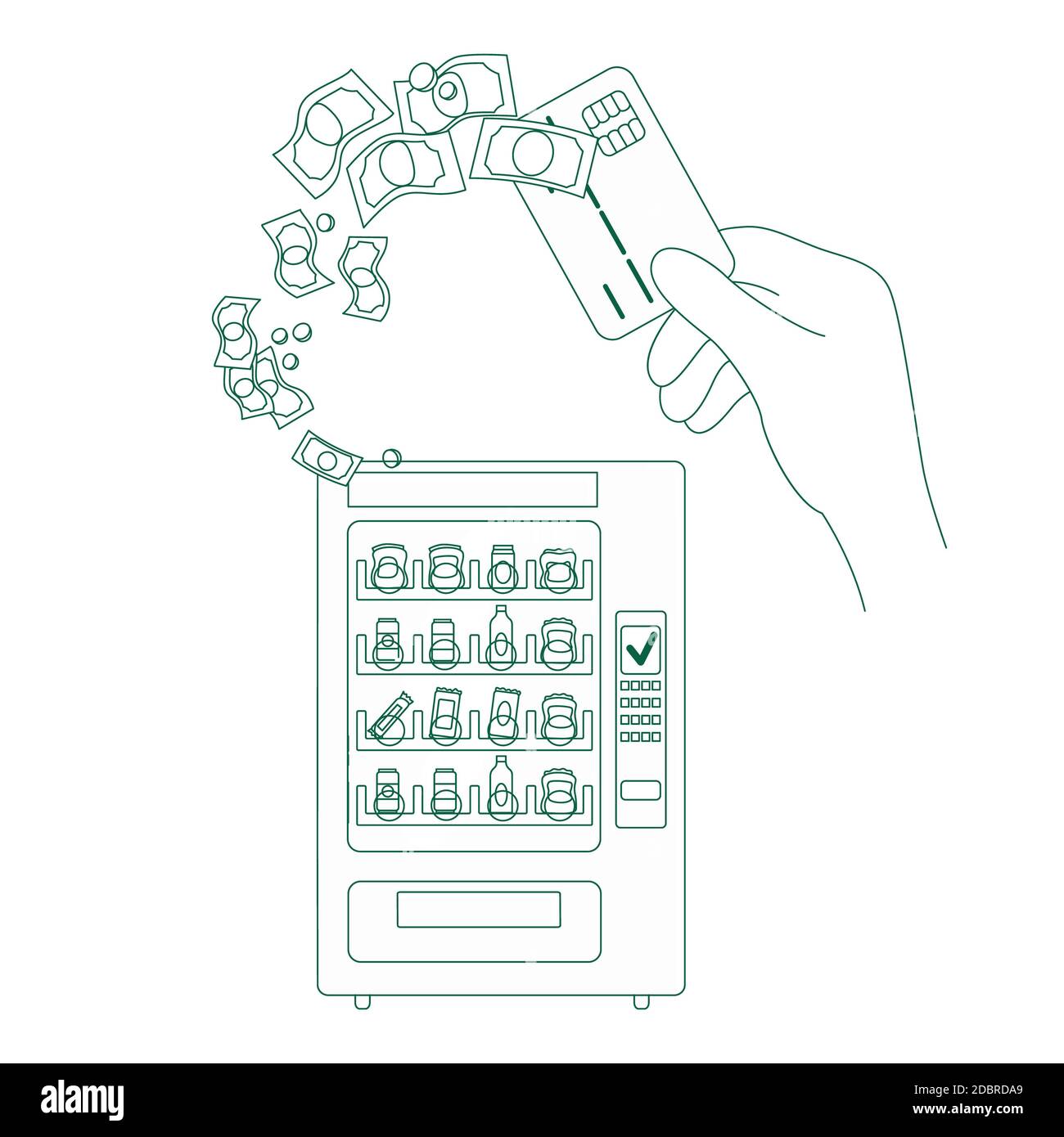 Micropayment Cut Out Stock Images & Pictures - Alamy