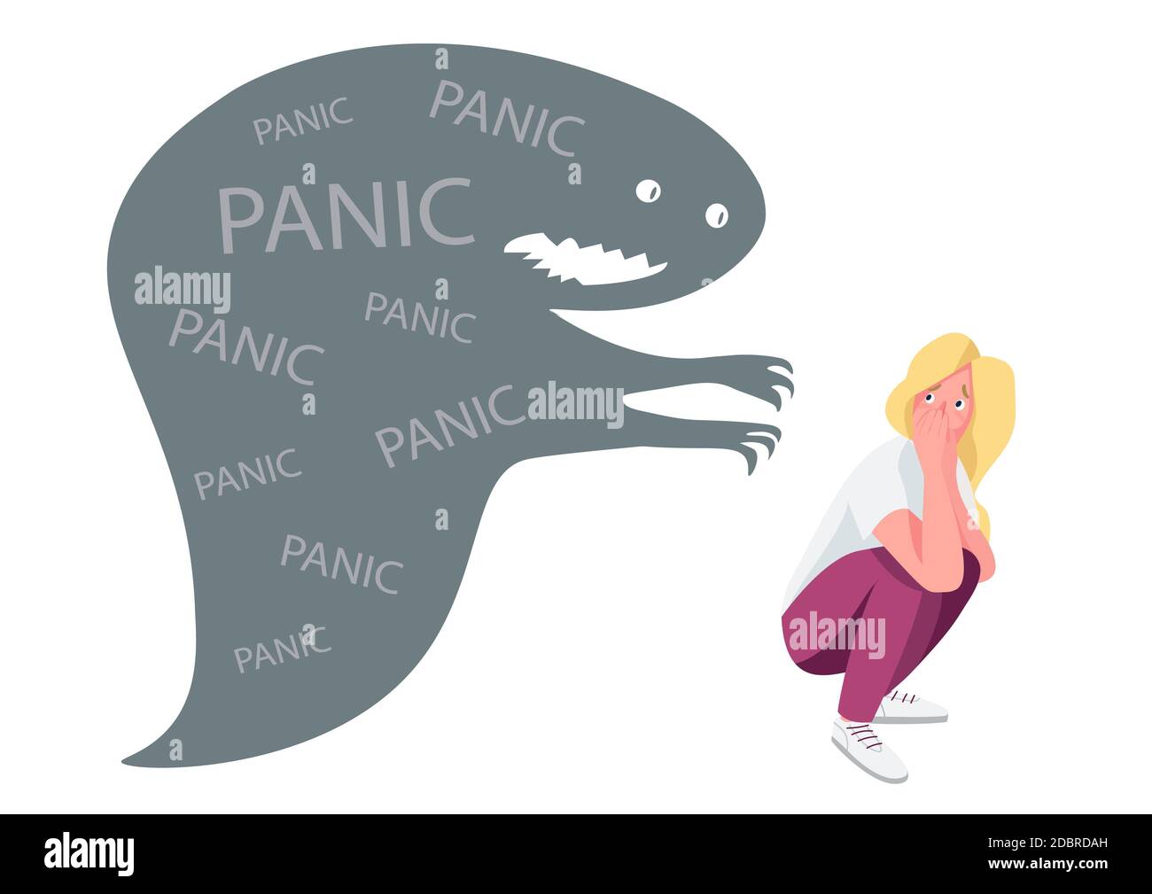 Haunting pose Cut Out Stock Images & Pictures - Alamy