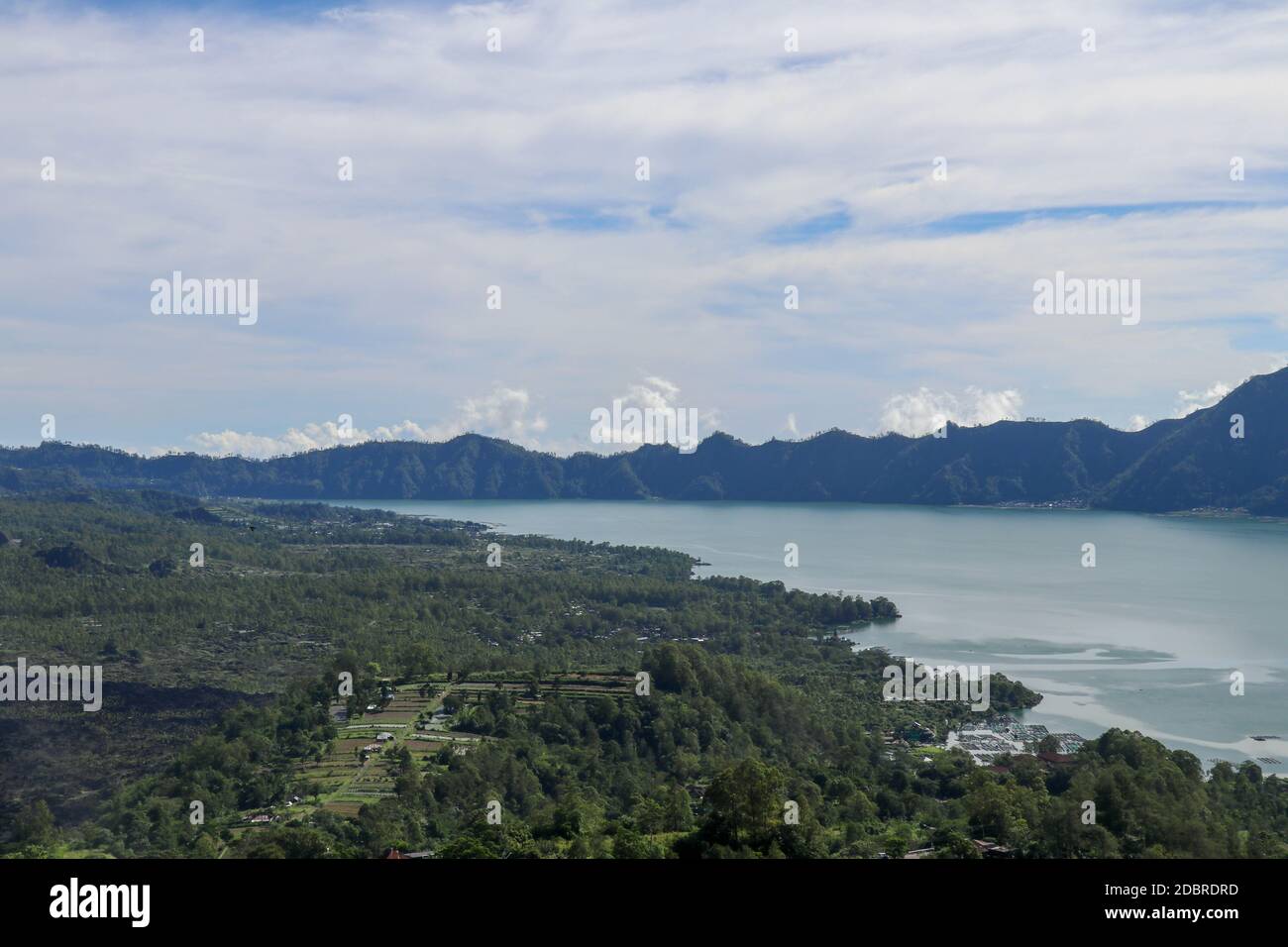 Panoramic indonesian landscape tropical island bali. Popular tourist ...