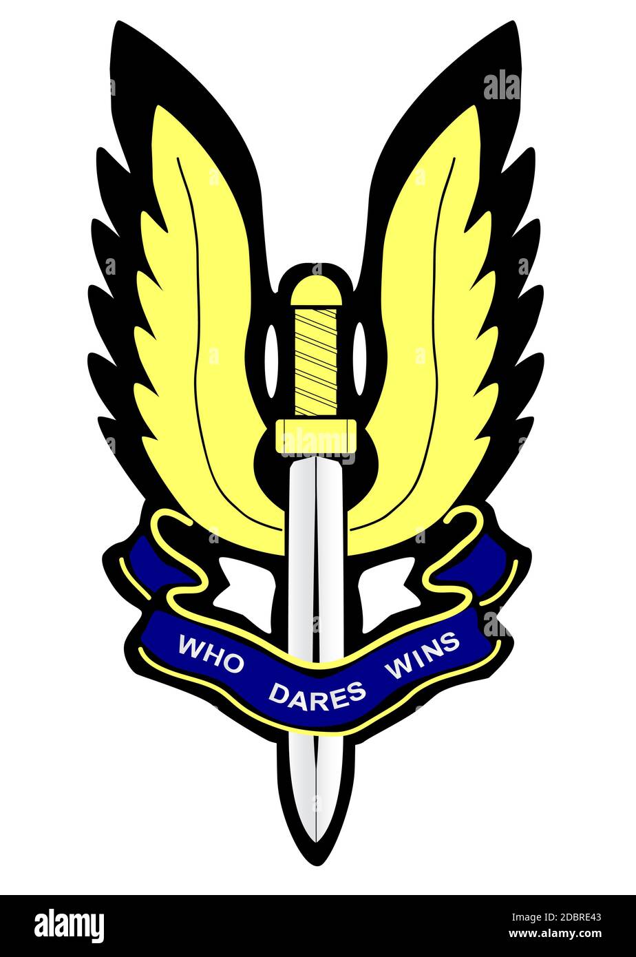 British Sas Emblem Wallpaper