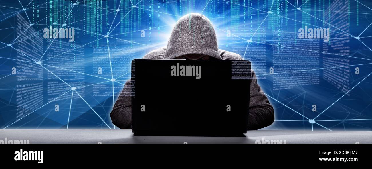 Hacker prints a code on a laptop keyboard to break into a cyberspace ...