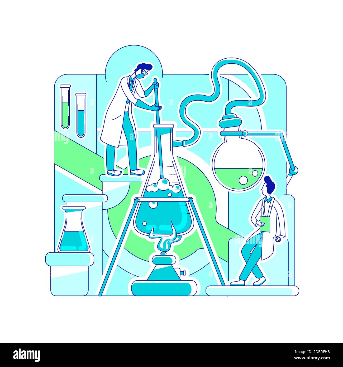 Cartoon Chemical Reaction High Resolution Stock Photography and Images ...