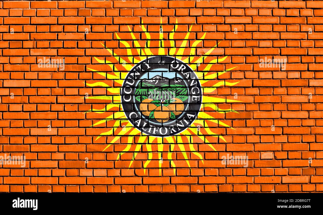 Orange county emblem hi-res stock photography and images - Alamy
