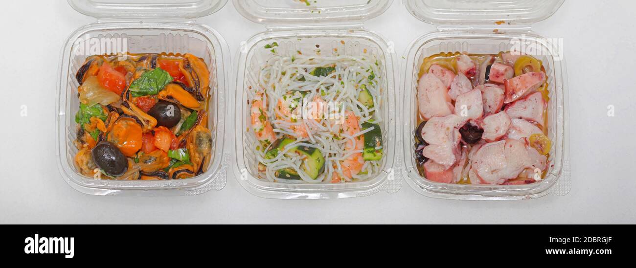 Prawn boxes hi-res stock photography and images - Alamy