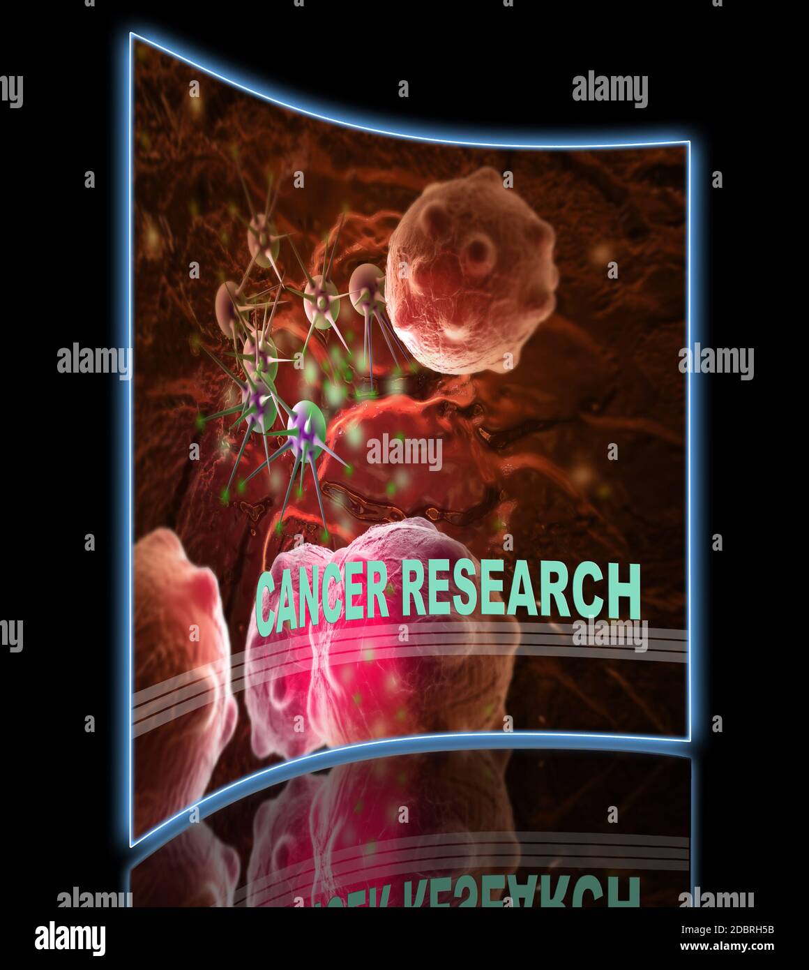 word CANCER RESEARCH writing on cancer image background Stock Photo - Alamy