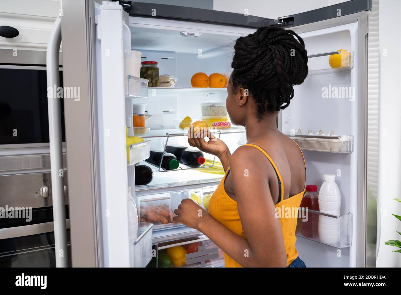 American fridge freezer hi-res stock photography and images - Alamy