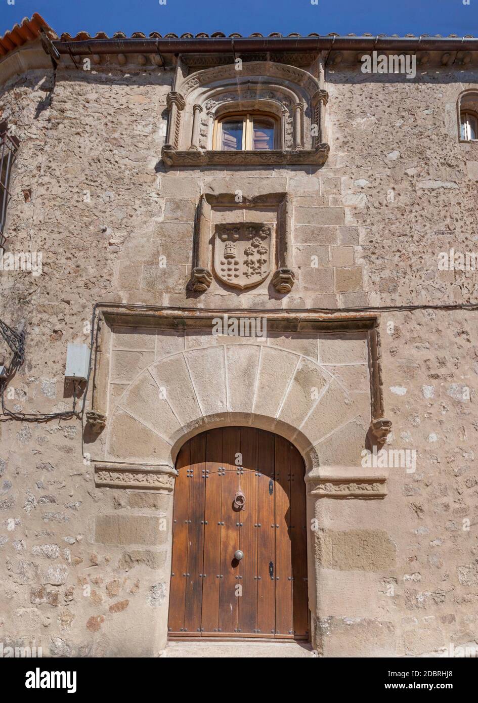 Alvarados House, 15th Century building. Trujillo, Extremadura, Spain ...