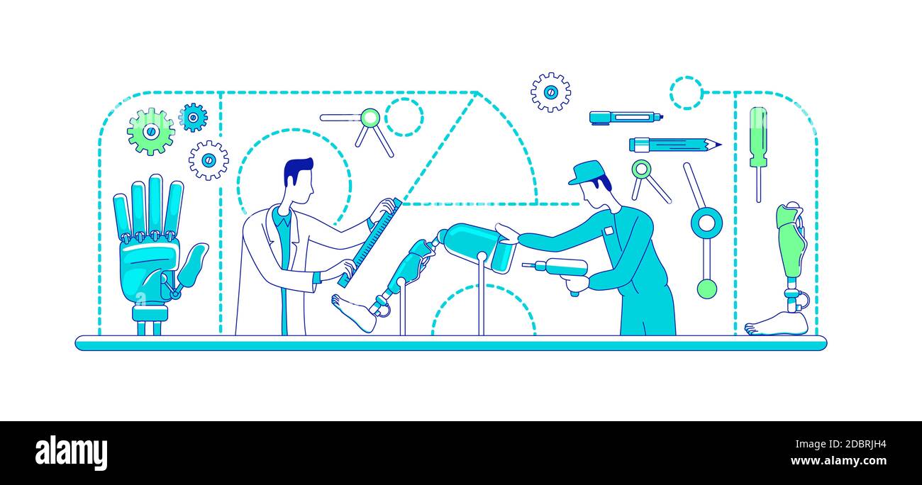 Medical engineer artificial limb hi-res stock photography and images ...