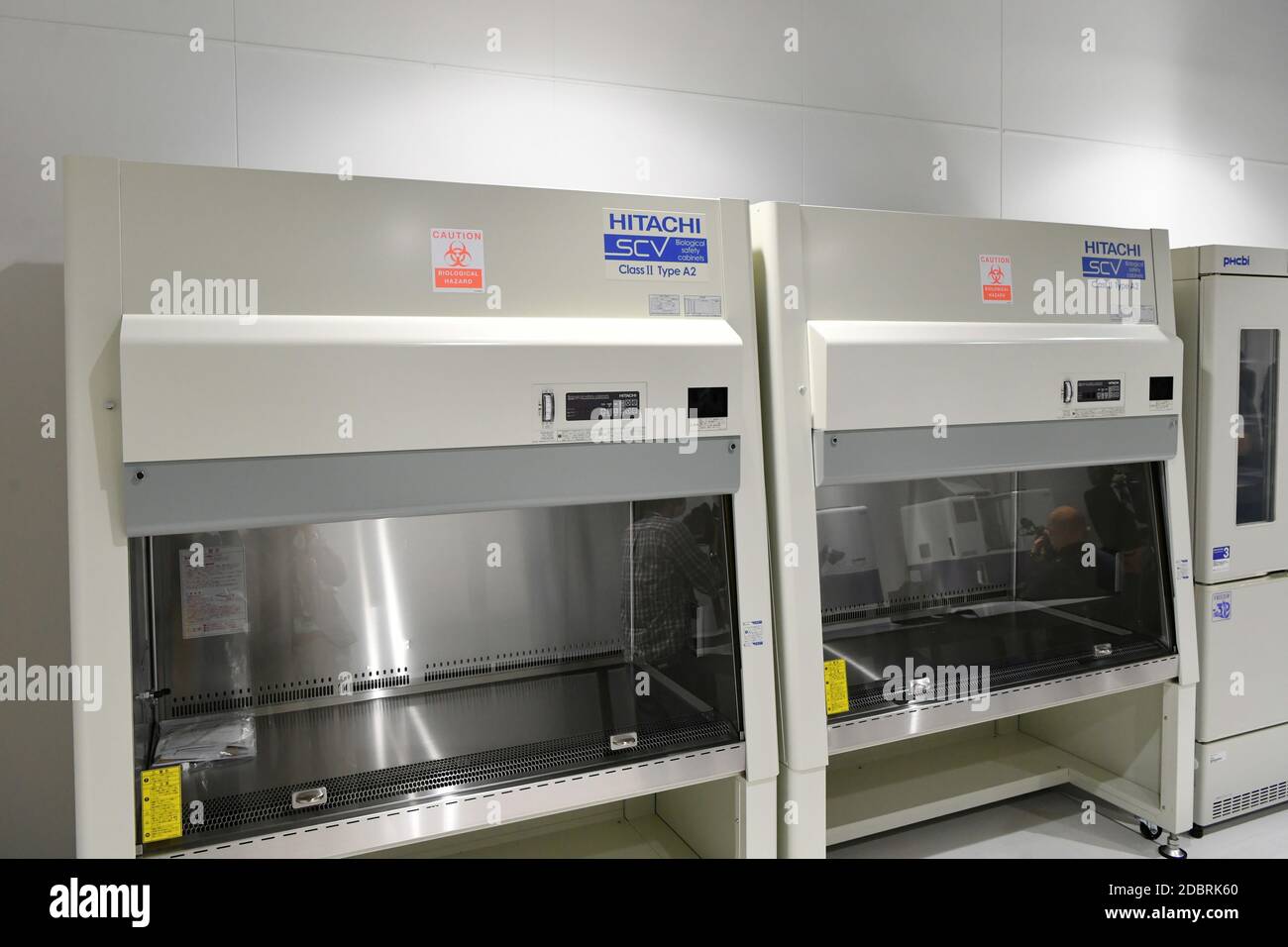 PCR testing lab in the PCR Center at Narita Airport Terminal 2 on ...