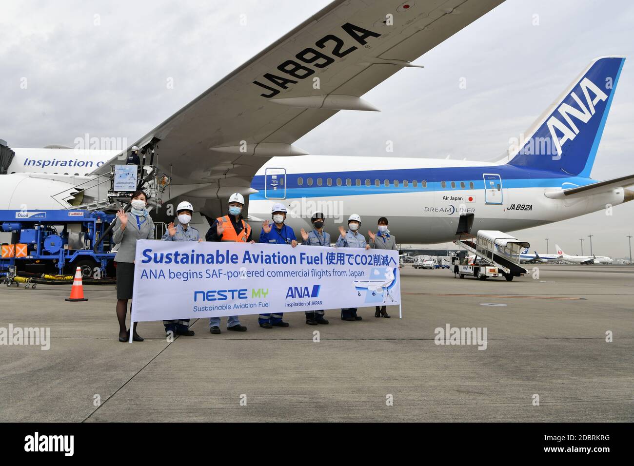 ANA begins to operate scheduled flights using SAF on November 6, 2020 ...