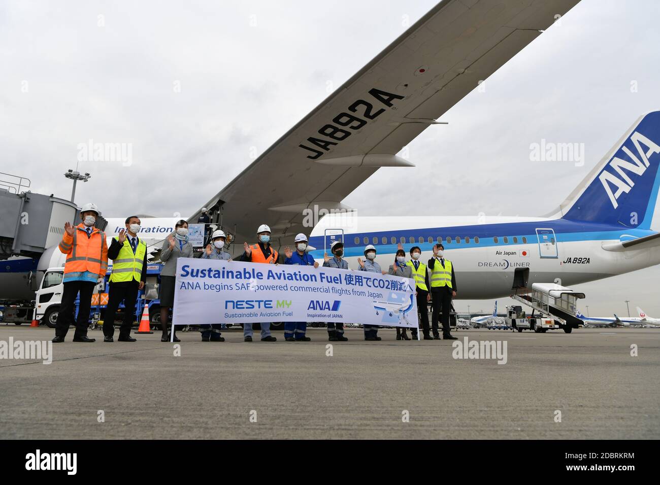ANA begins to operate scheduled flights using SAF on November 6, 2020 ...
