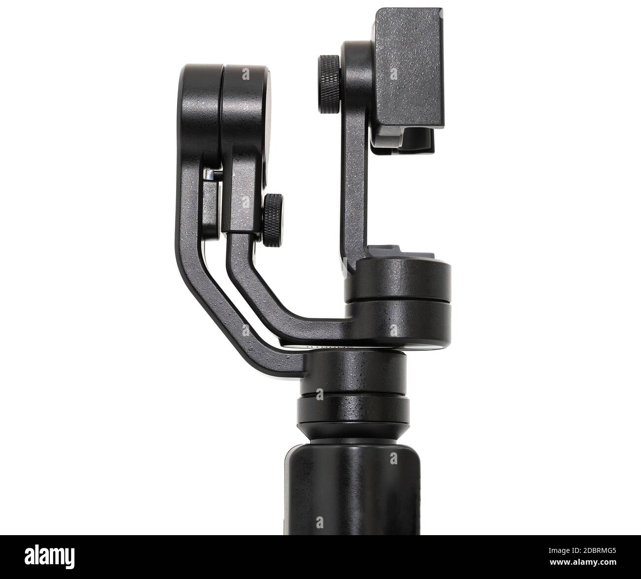 Gimbal stabilization system with 3-axis gimbals on a white background ...